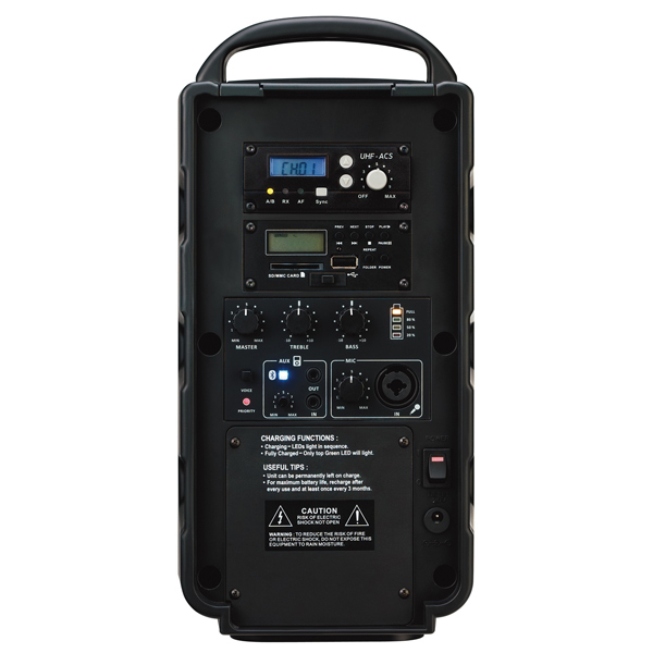 Wireless Portable Sound System, Portable Sound System, Wireless PA ...