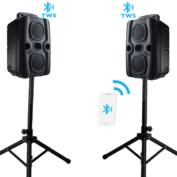 DECT 80W Portable Sound System, GX 55 - OKAYO ELECTRONICS CO., LTD.